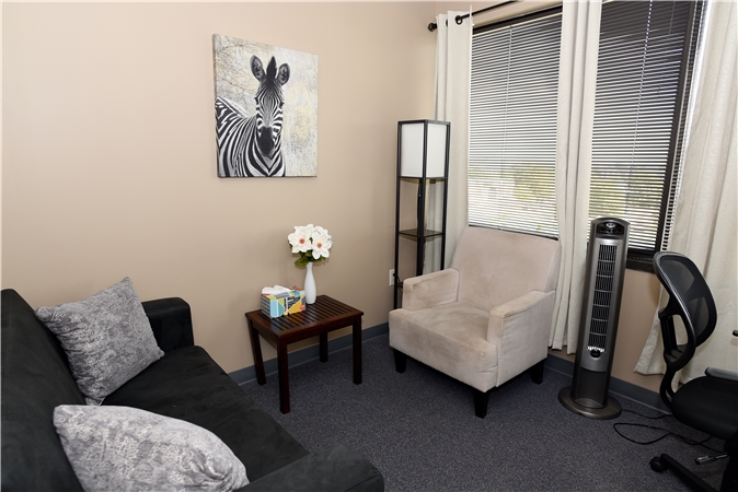 Counseling Room with Natural Light - Dr. Noel Goldberg
